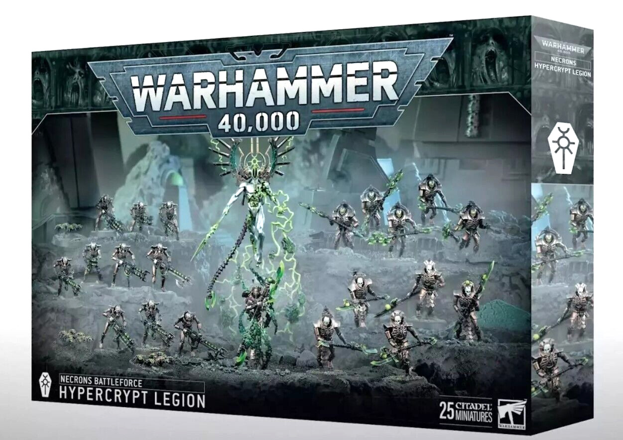 Warhammer 40K Battleforce Necrons Hypercrypt Legion 2024 Necron Battle ...