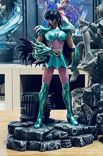 FairyLand Studio Saint Seiya Dragon Shiryu Resin Model Statue 1/6 Scale ...