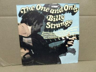 The One And Only Billy Strange LP Record VG Cover VG- Folk Country ...