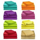 Microfiber Sheet Sets: Twin or Full Size, Bright Vivid Colors | eBay