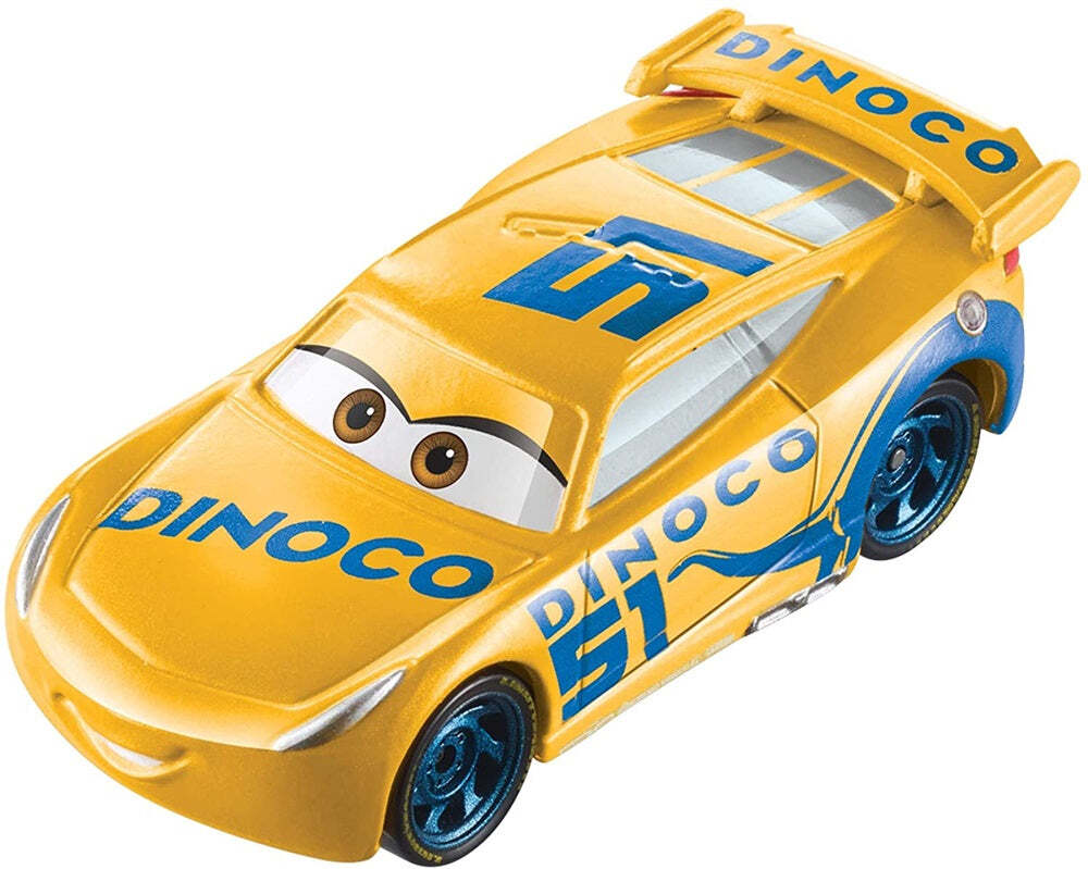 DISNEY PIXAR CARS RACING RED DINOCO CRUZ RAMIREZ- 2021 METAL