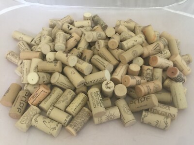 166 Piece Lot All Synthetic WINE CORKS for CRAFT Hobby ART Used CORK | eBay