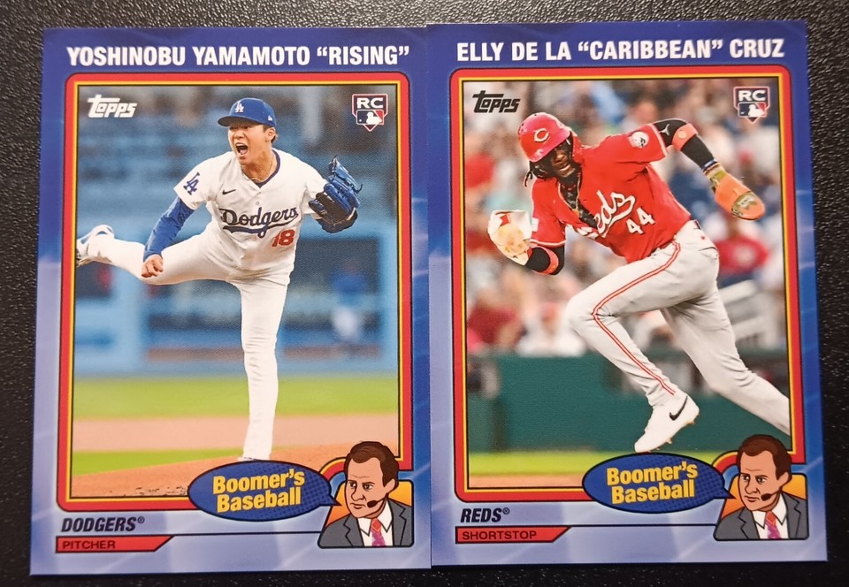 2024 Topps X Chris Berman Boomer's Baseball. 12 Card Nameplate ...