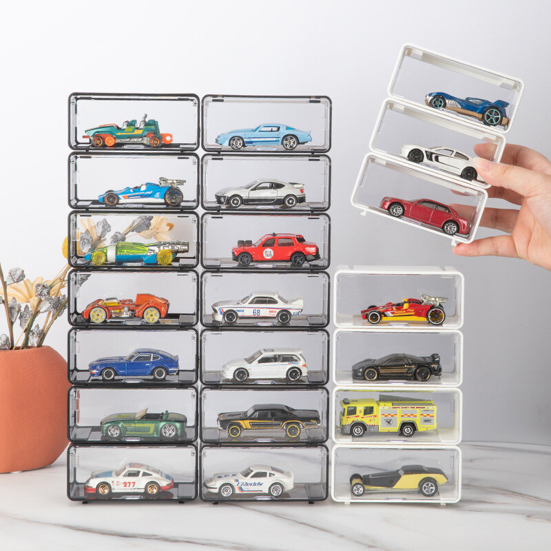 Car Toys Transparent Dustproof Carro Model Collection Display Box | eBay