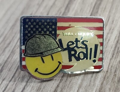 Vintage Walmart Let's Roll Souvenir Pin Pinback Rare | eBay