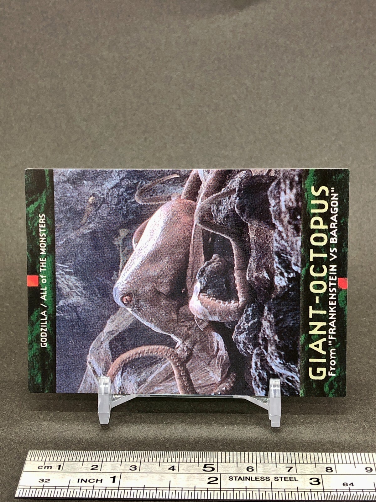 Giant-Octopus Godzilla / All of The Monsters Carddass 1st ED 17 Vintage ...