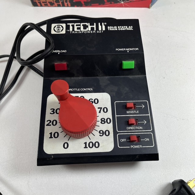 MRC Tech II Trainpower 027 AC Model Train Transformer Solid State ...