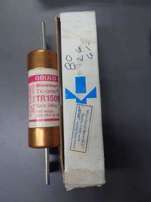 New Gould Shawmut TR150R FRN-R-150 Amp Fuse 250 Volt NIB | eBay