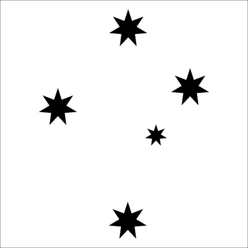 Southern Cross sticker, 100mm wide | eBay Australia