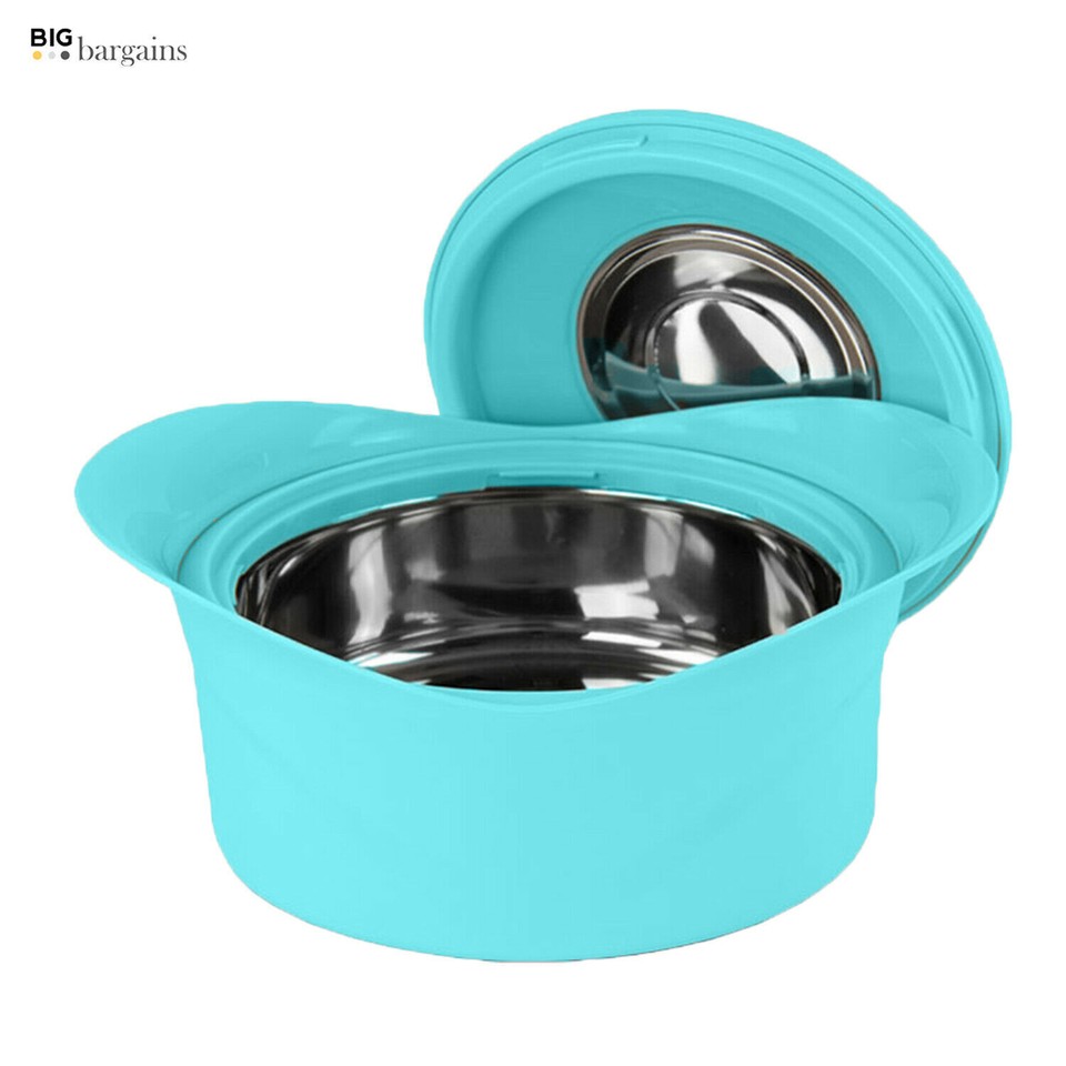 3Pc 4Pc Plastic Hot Pot Thermal Insulated Casserole Set Food Warmer ...