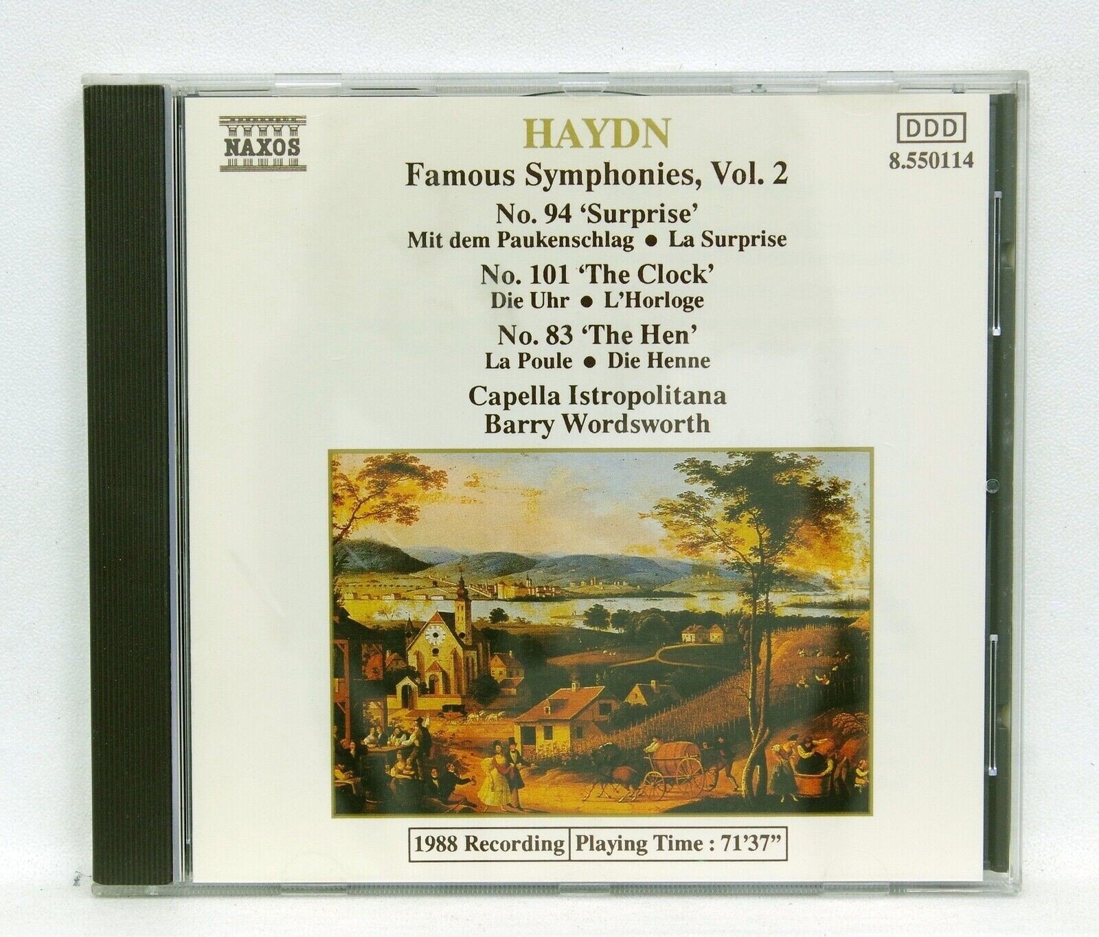 BARRY WORDSWORTH - HAYDN symphonies nos.83, 94 & 101 NAXOS CD DISC Only ...