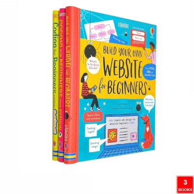 Usborne Coding For Beginners 3 Books Set by Louie Stowell Using Sratch, Python | eBay