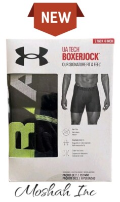 Under Armour Tech Boxerjock Yellow