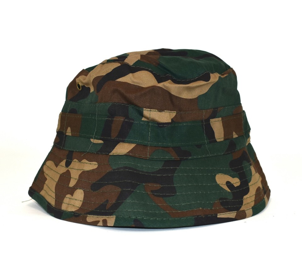 Camouflage Assie Bush Bucket Hat Army Camo | eBay