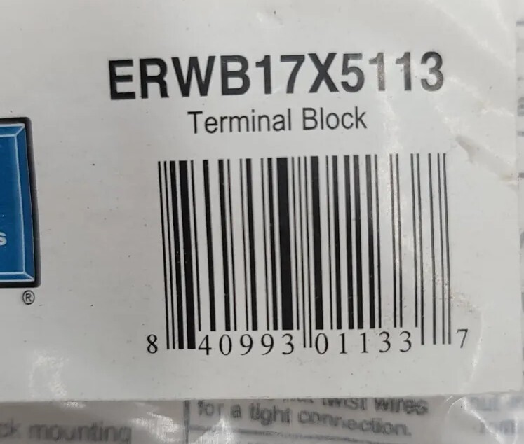 ERWB17X5113 Surface Burner Receptacle (Terminal Block) for GE Range ...