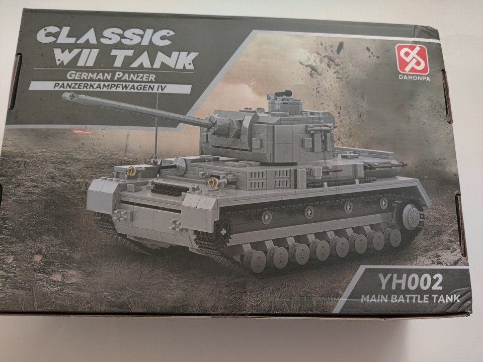 Dahonpa Classic WII Tank German Panzer Panzerkampfwagen IV YH002 Battle ...
