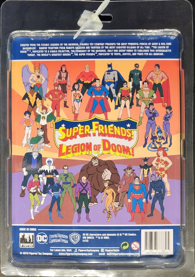 GIGANTA FIGURES TOY COMPANY FTC FIGURE DC COMICS WGSH MEGO SERIES SUPER ...