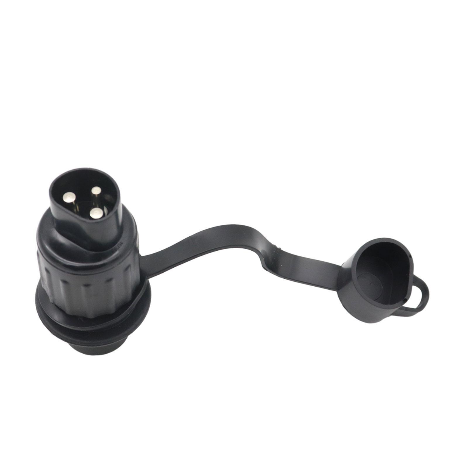 3 Pin Round Trailer Connector Adapter for Professional Direct ...