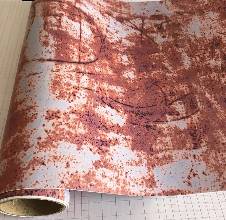 Rusty Camouflage Vinyl Wrap Foil Sticker Decal Film Automotive Car Bike ...