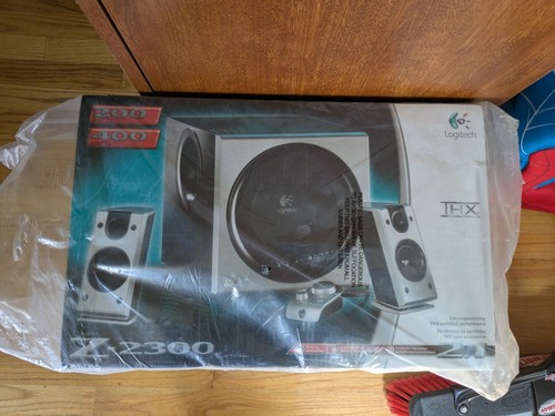 Logitech Z-2300 THX Surround Sound Speaker System with Original Box | eBay