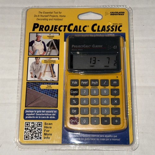 Calculated Industries ProjectCalc Classic Calculator Model 8503 BRAND ...