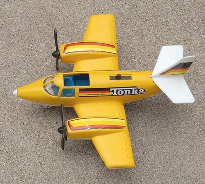 🔥VINTAGE 1979 TONKA Hand Command Turbo Prop Plane Rare Yellow | eBay