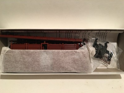 HO Red Caboose Monon “Reliable Service” 40’ AAR Boxcar Unassembled Kit ...