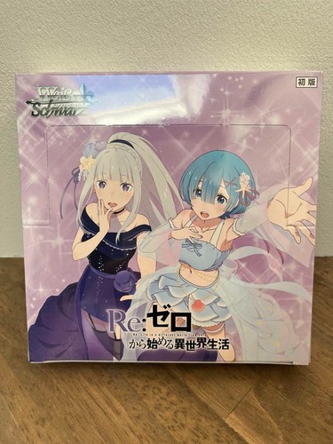 Weiss Schwarz Re:Zero Vol.3 Booster Pack Box Japanese TCG Sealed 2024 ...