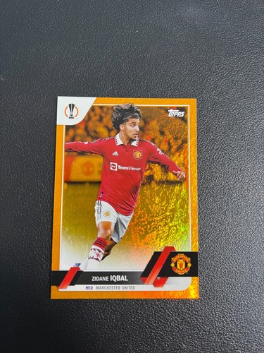 2023-24 Topps Zidane Iqbal Orange Foil 12/25 BJWIL | eBay