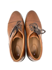 Clarks Mens 12 Un Tailor Cap Classic Tan/Brown Leather Dress Business ...