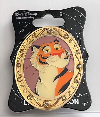 WDI Disney D23 Expo 2017 Cat Portraits Rajah from Aladdin LE 300 Pin | eBay