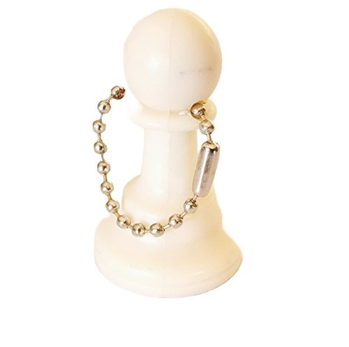 Pawn Chess Piece Keychain Felt Bottom Chessmaster Game Souvenir Keyring ...