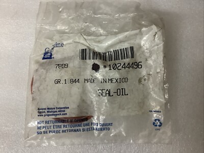 OPENED NOS Genuine GM Engine Oil Filter Adapter Gaskets (3pcs) (1985 ...