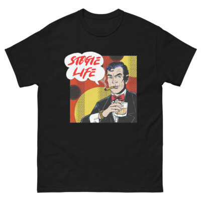 Stogie Life Pop Art Comic Men's heavyweight tee | eBay