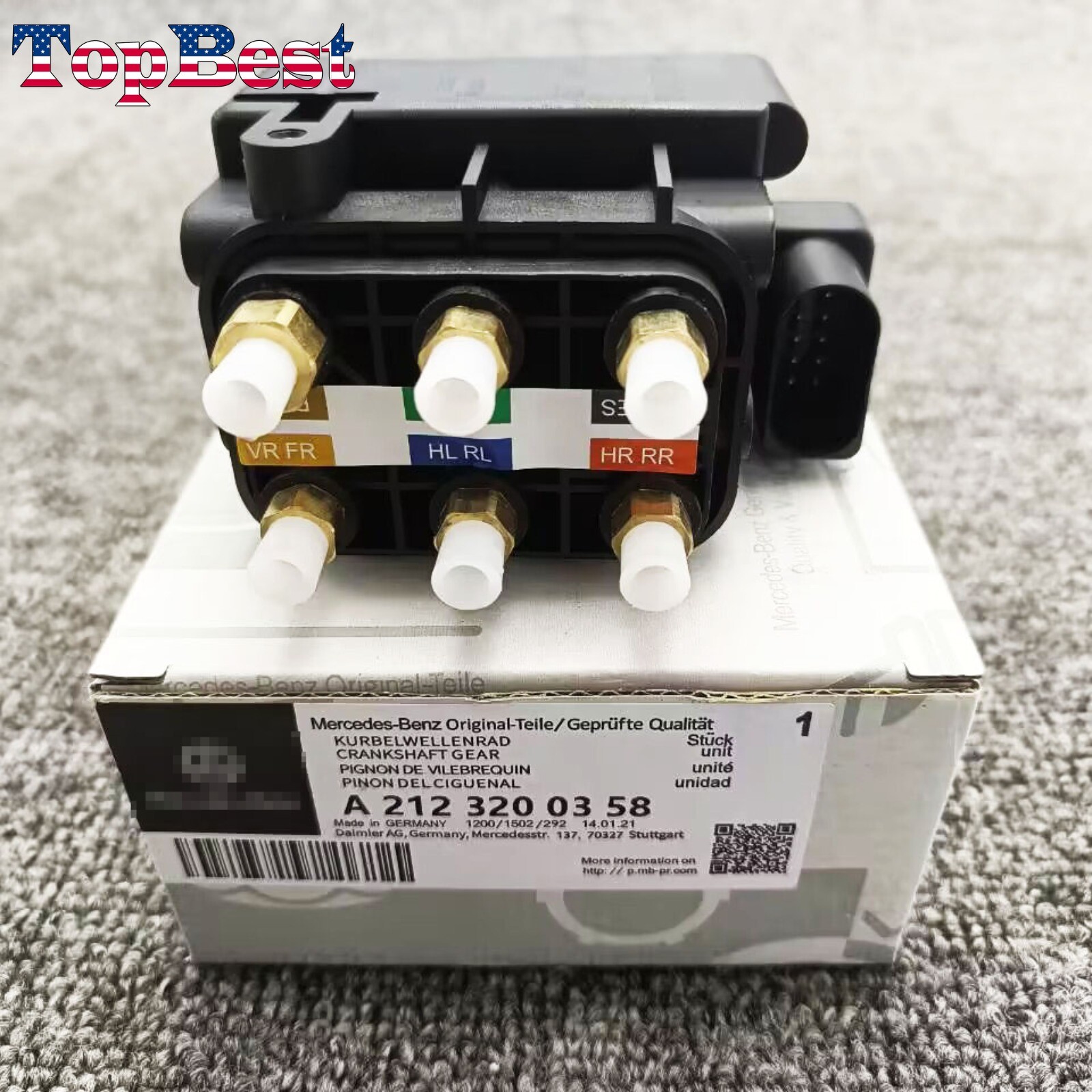 NEW Suspension Air Valve Block For Mercedes-Benz ML350 GL450 ML GL ...