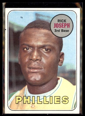 1969 Topps #329 Rick Joseph (EX) | eBay