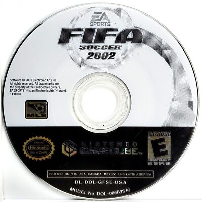Scratch-Free - FIFA 2002 - Nintendo Gamecube Authentic Tested Game GC ...