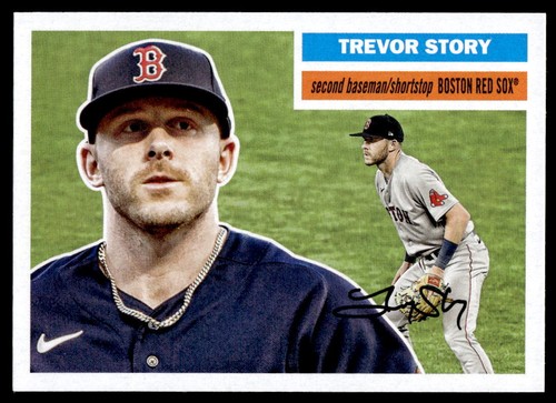 2023 Topps Archives 88 Trevor Story Boston Red Sox Baseball Card | eBay