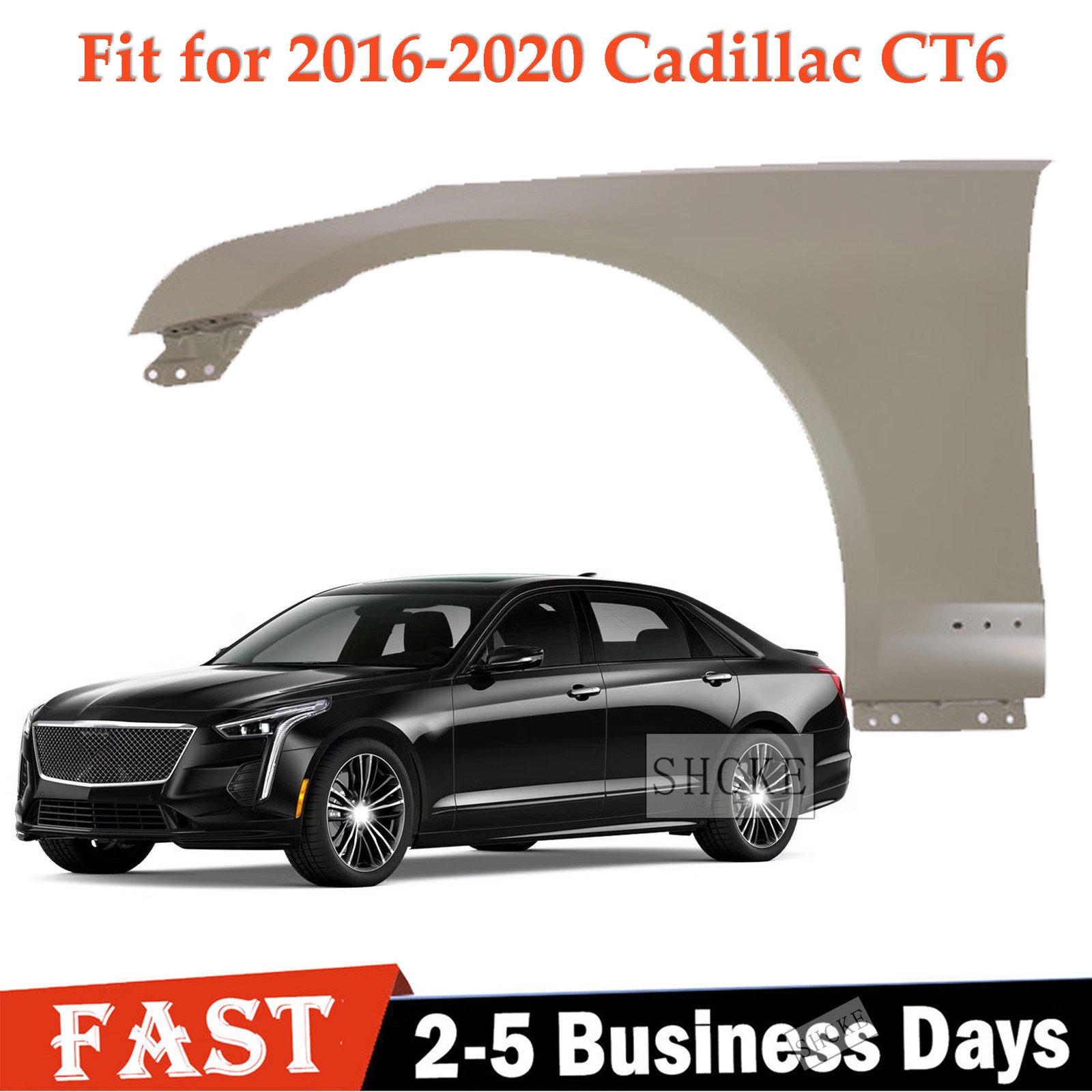 Front Fender Primed Aluminum Left # 84183376 For Cadillac CT6 2016-2020 ...