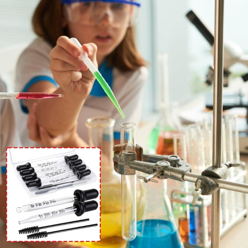 Liquid Dropper Accurate Measurement Essential Oil Dropper Glass Pipette ...