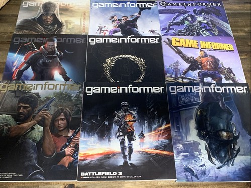 Game Informer Magazine Lot of 9 / Various Covers And Issues G19 | eBay