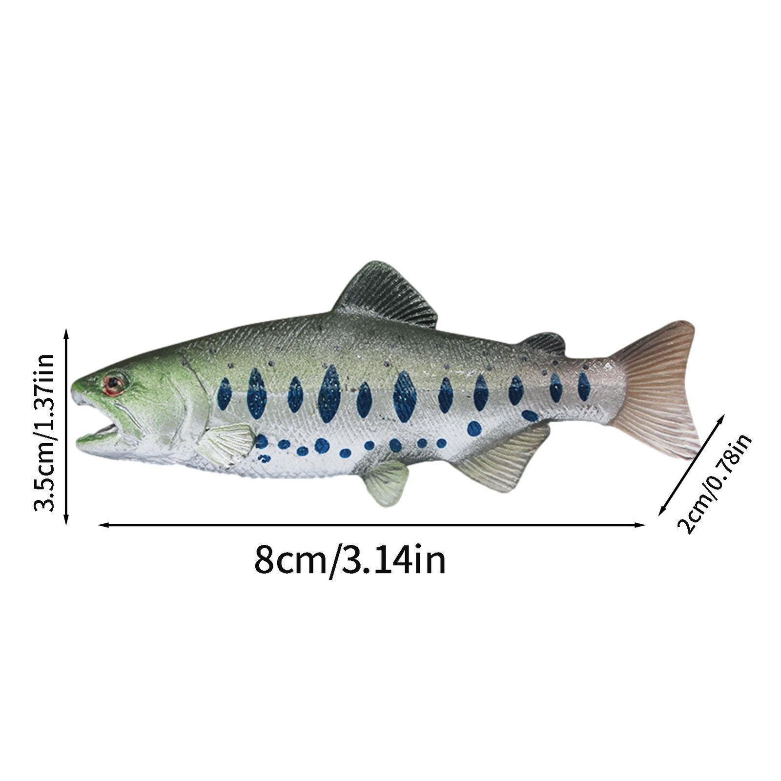 Plastic Sea Animal Figure Model Ocean Sea Marine Animal Fish Model Bath ...