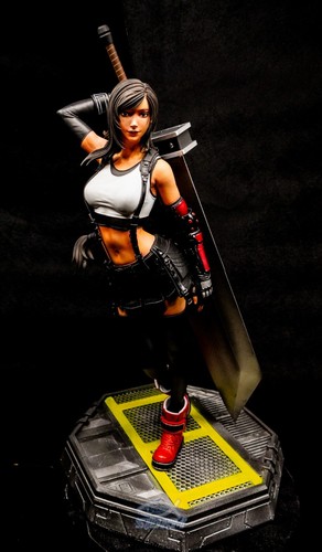 Tifa Lockhart CA3D Fan Art Resin Statue Pro Painted 1/4 Scale - Made To ...