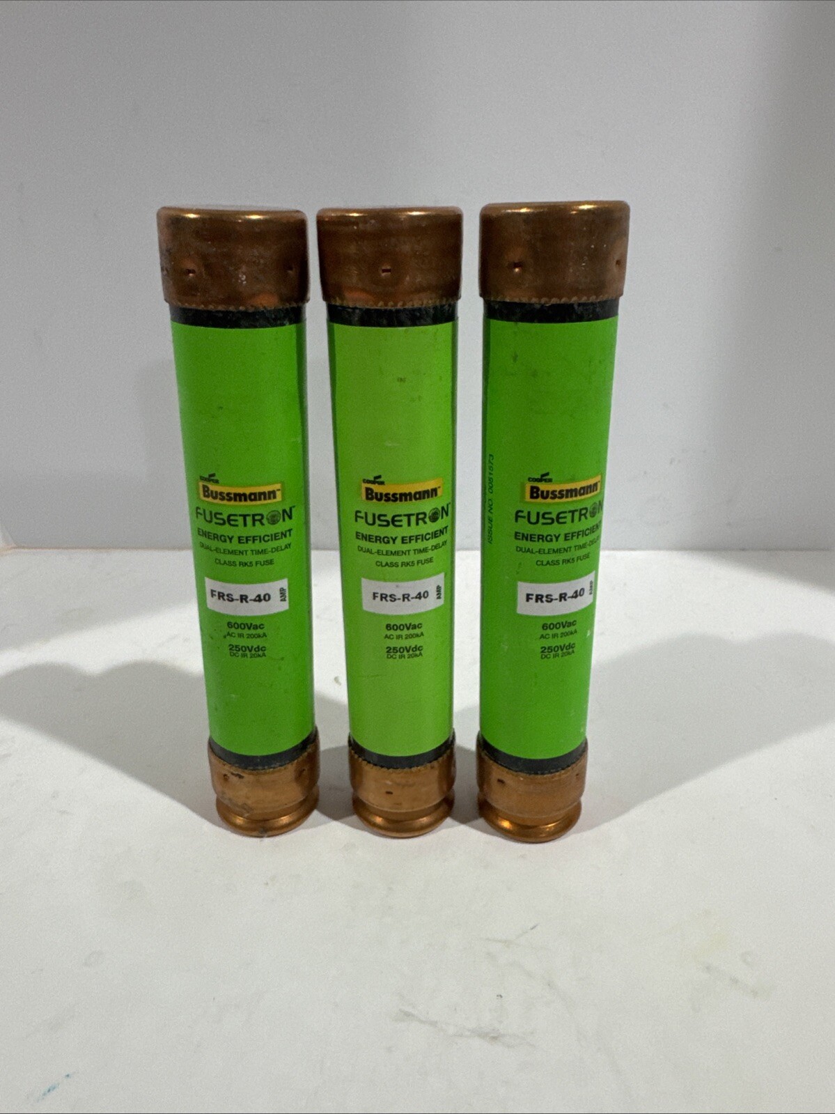 New Bussman Fusetron FRS-R-40 40 Amp 250V RK5 Fuse Lot of 3 | eBay