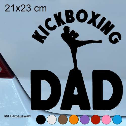Autoaufkleber Kickboxen Kampfsport Sticker 21x23 cm A3260 | eBay UK
