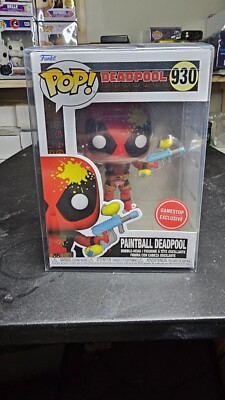 Funko Pop PAINTBALL DEADPOOL #930 GameStop Exclusive | eBay