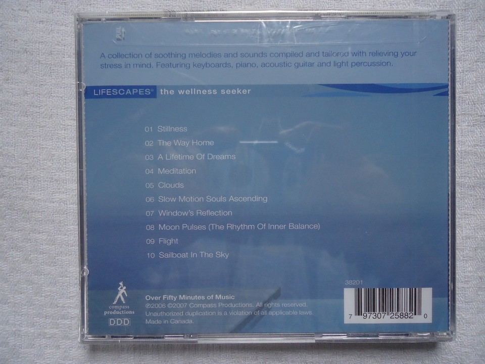 Lifescapes: Music for Stress Relief by Various Artists (CD, 2007 ...