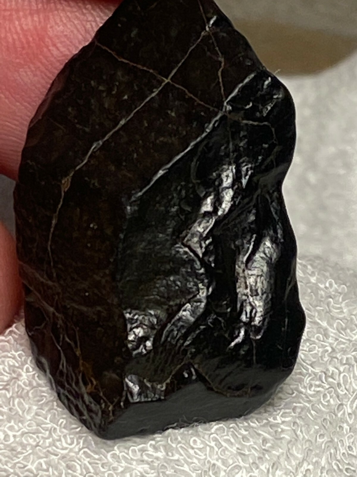 70.50 ct. Black hexagonal graphite-C meteorite impact diamond! | eBay