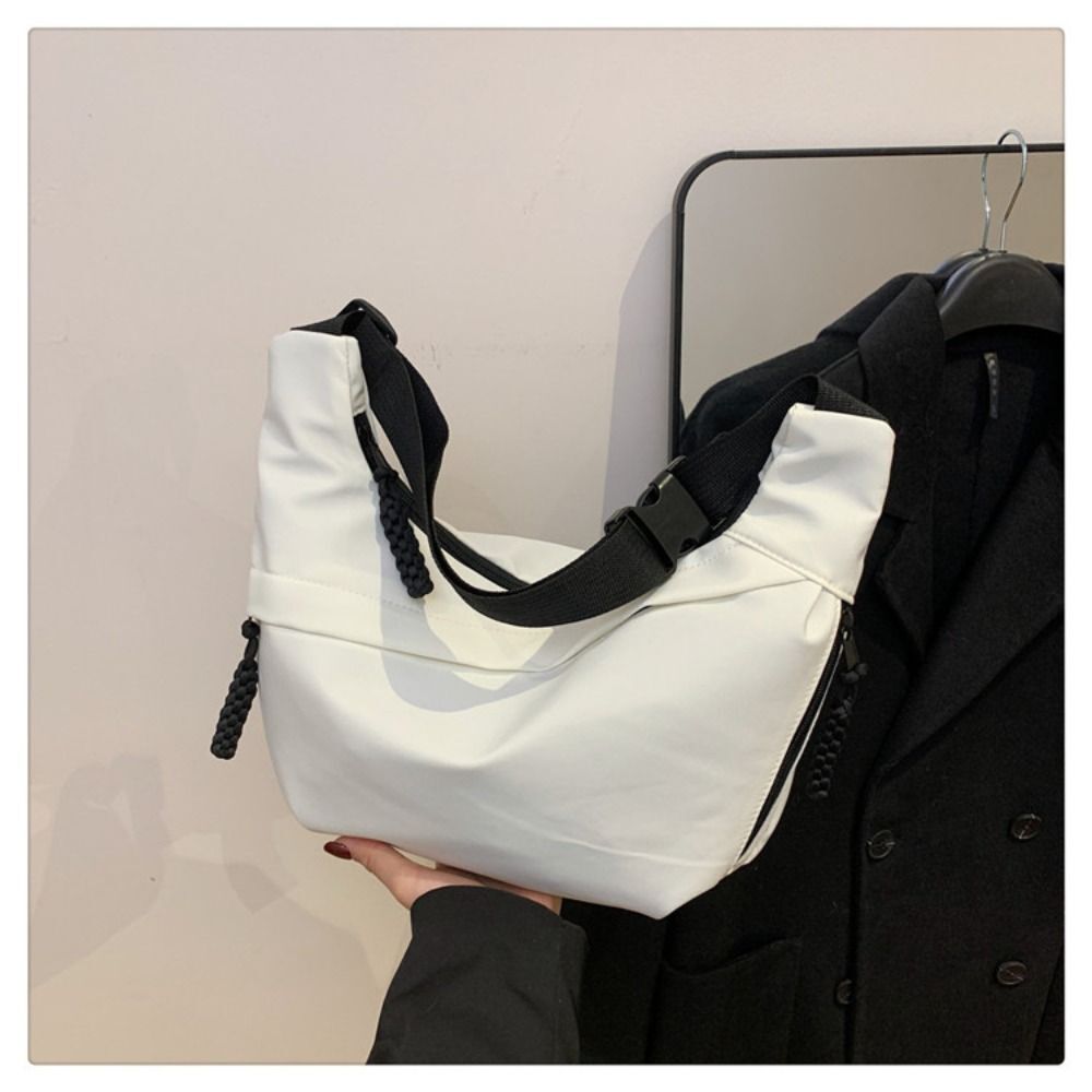 Large Capacity Shoulder Bags Dumpling Shape Underarm Bag Fashion Chest ...