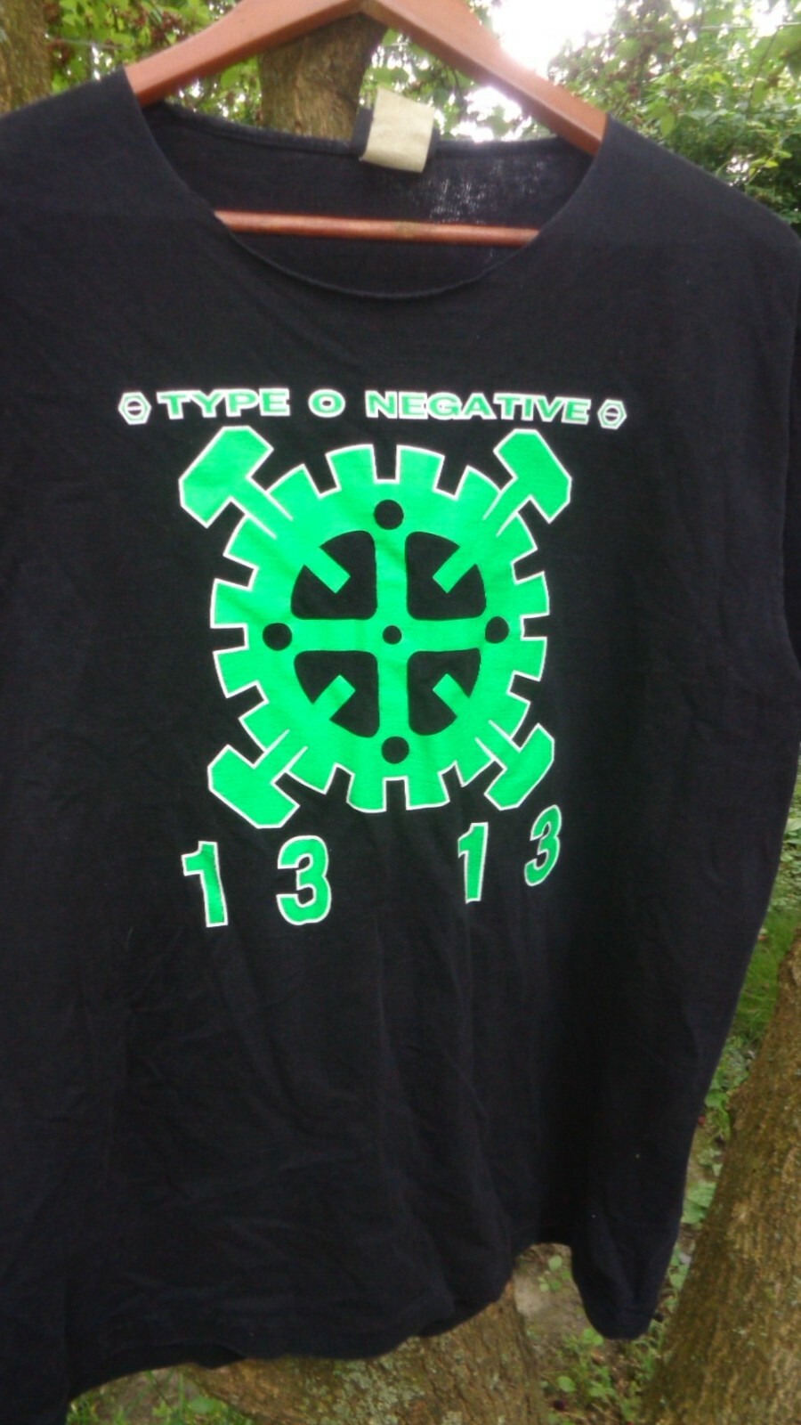 TYPE O NEGATIVE BLOOD SWEAT AND GEARS SHIRT BLUE GRA… - Gem